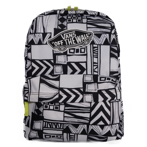 Vans | Accessories | Vans X Nintendo Realm Backpack White Black | Poshmark